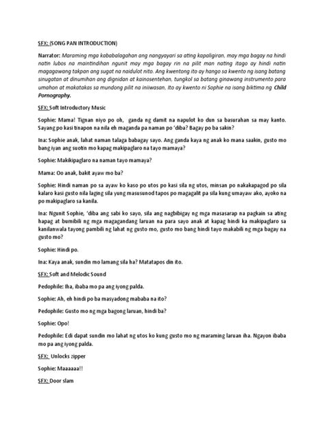 Image result for Sample Script BG