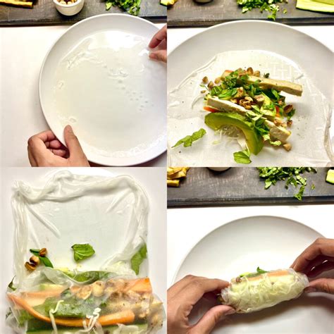 Image result for How to Roll Fresh Spring Rolls