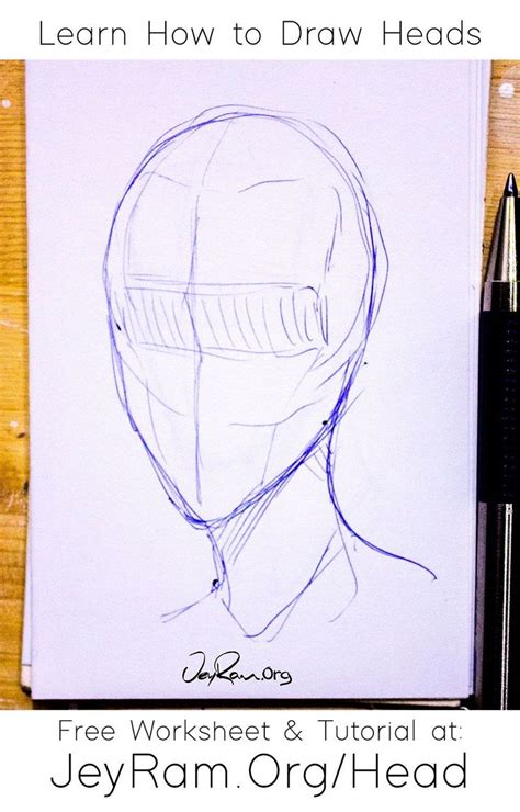 Image result for Head View Drawing Tutorial