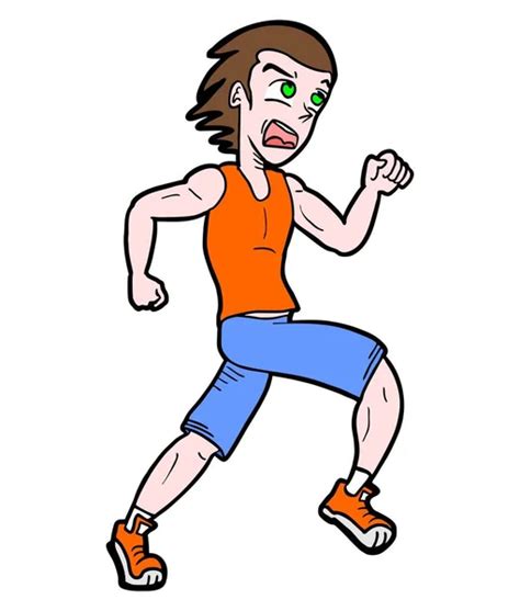 Image result for Cartoon Character Running Fast