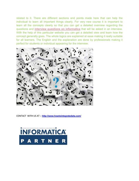 Image result for Informatica Complex Scenario