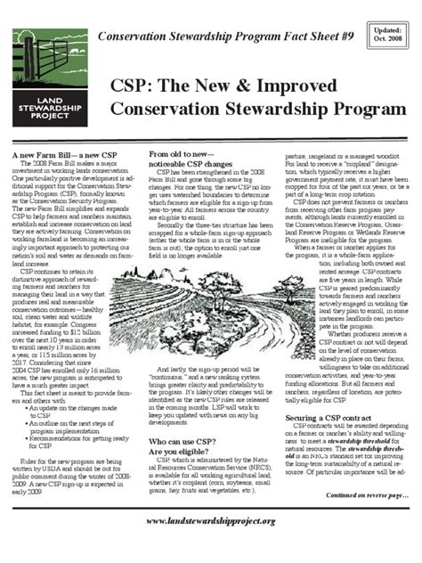 Image result for Conservation Stewardship Program