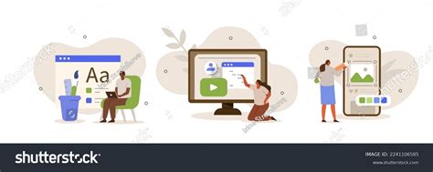 Image result for Charecters UI Design