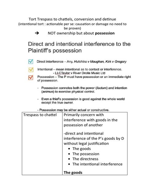 Image result for Conversion Tort Examples