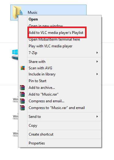 Image result for VLC Open Folder
