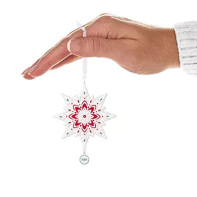Image result for Hallmark Keepsake Snowflake Tree Topper