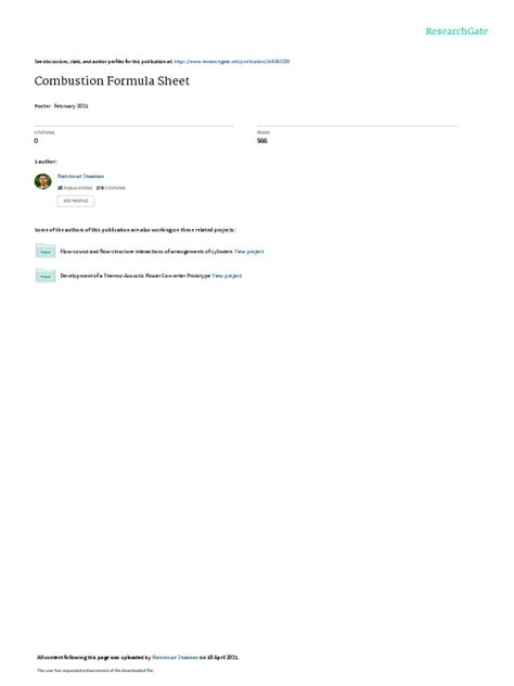 Image result for Combustion Formula