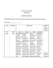 Image result for Theory Matrix Worksheet