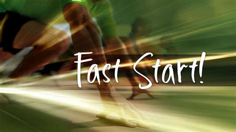 Image result for Fast Start Training