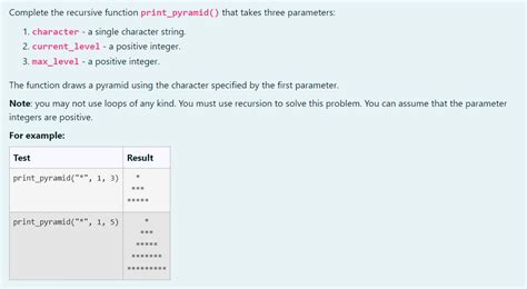 Image result for Recursive Function to Print Pyramid in Java