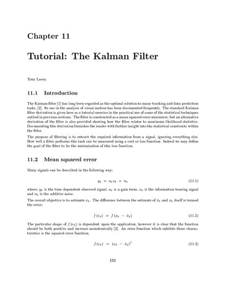 Image result for Kalman Filter Tutorial