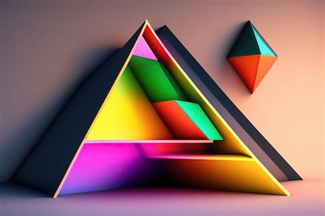 Image result for Triangular 3D Shapes