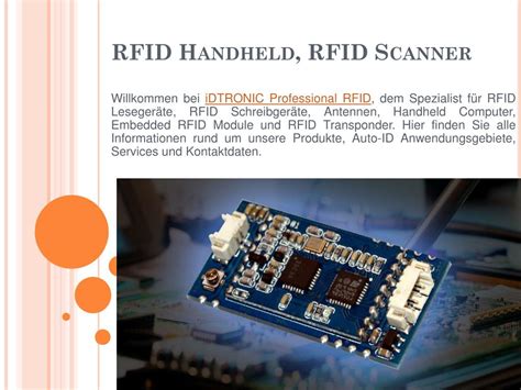 PPT - RFID Handheld, RFID Scanner PowerPoint Presentation, free ...