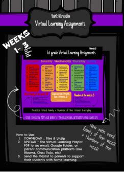 Image result for Virtual Learning 1st Grade