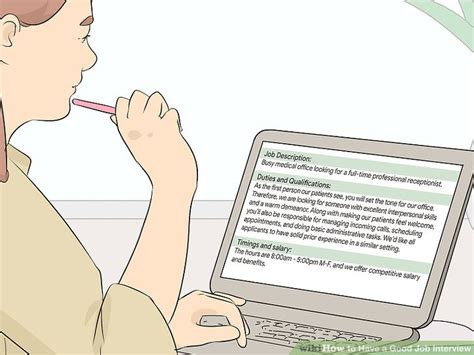 Image result for Good Job Interview Examples