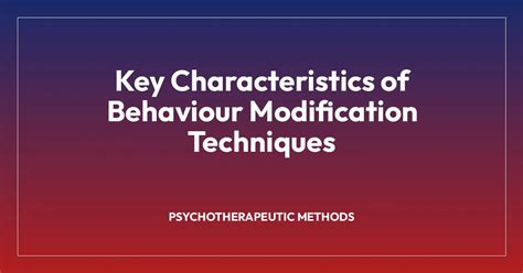 Image result for Behaviour Modifications