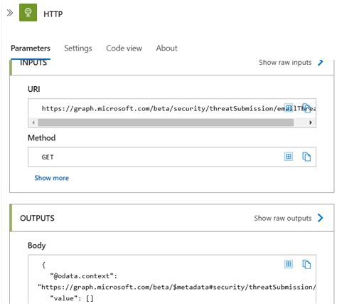 Image result for REST API Graph Explorer Playbook Logic App