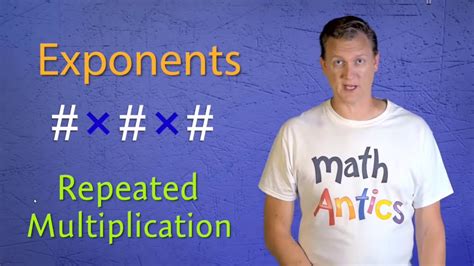 Image result for Math Antics Exponents in Algebra