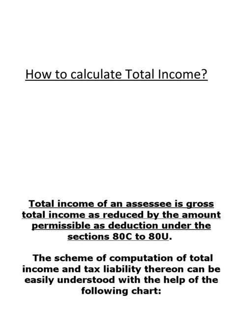 Image result for Total Income Formula
