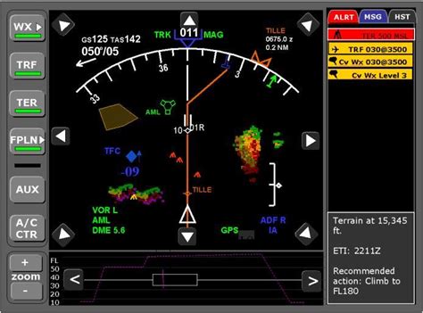 Image result for Nav Display with Final Approach Fix