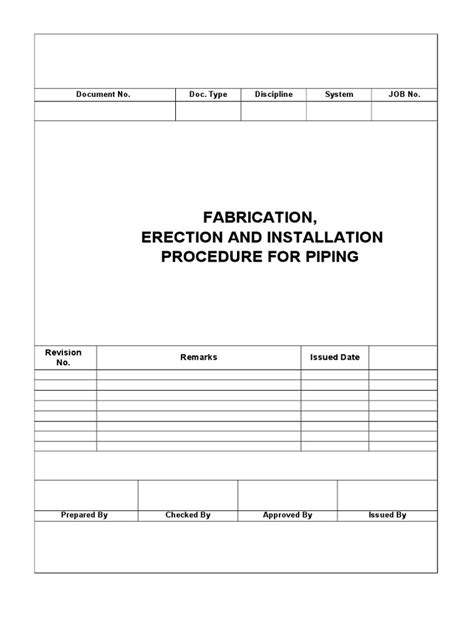 Image result for Pipe Installation Procedure