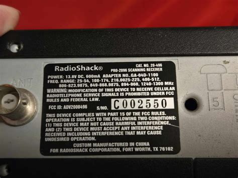 Image result for Radio Shack Pro 2096 Programming