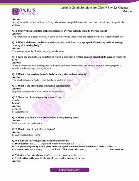 Image result for Physics Class 9 Chapter 1 Motion