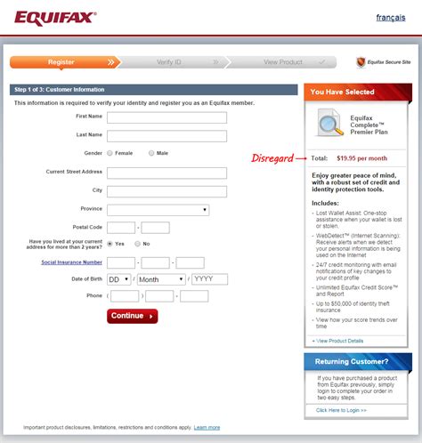 Image result for Equifax Enter Activation Code
