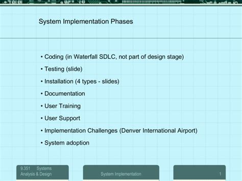 Image result for Example of System Implementation