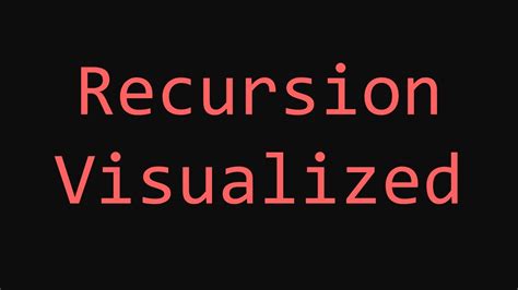 Image result for Recursive Function Visualization