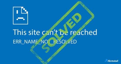 Image result for Error Name Not Resolved Fix