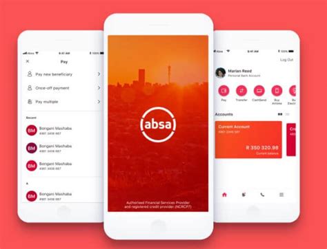 Image result for Absa Banking App Menu