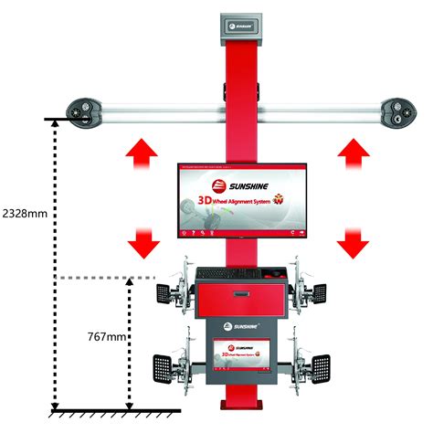 Image result for 3D Wheel Alignment Machine Installation