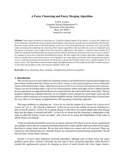 Image result for Fuzzy Clustering Algorithm