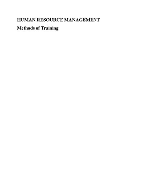 Image result for Training and Development Methods