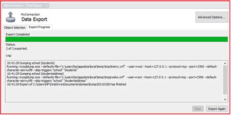 Image result for MySQL Export
