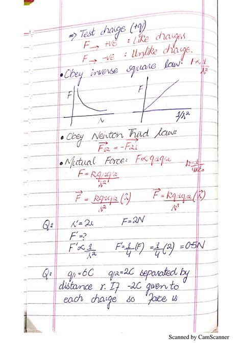 Image result for Physics Electrostatic 12th Class Notes