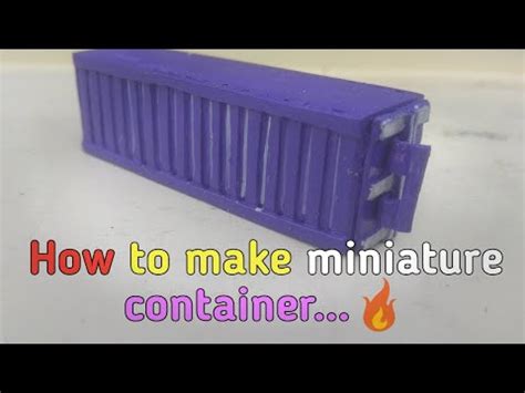 Image result for How to Make a Mini Container