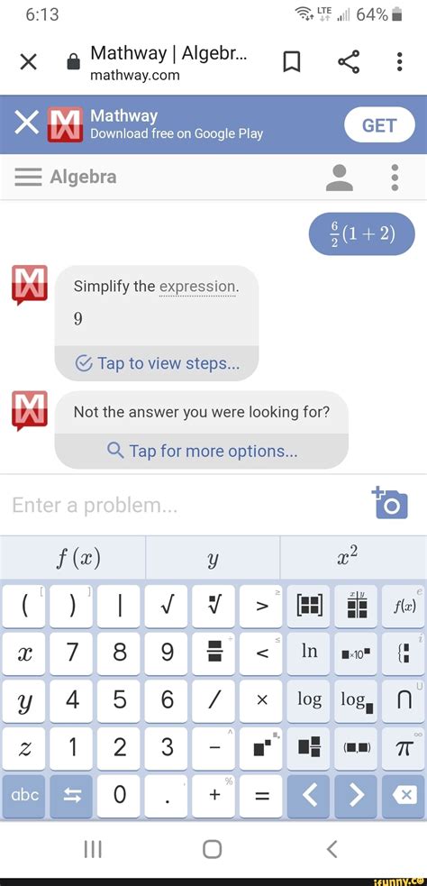 Image result for Mathway Meme