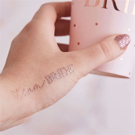 Image result for Team Bride in Rose Gold