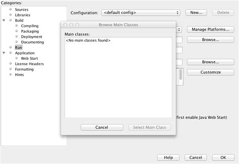Image result for NetBeans No Main Class