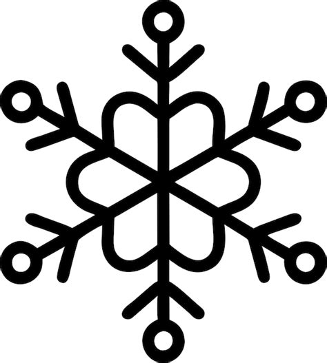 Image result for Snowflake Vector Outline