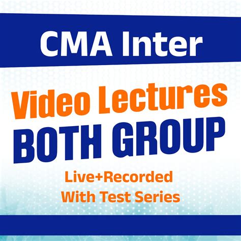 Image result for CMA Inter Lectures