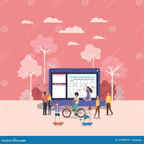 Image result for Mini People with Computer Design