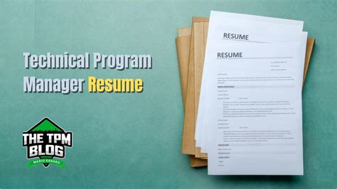 Image result for Technical Program Manager Resume Writing Format