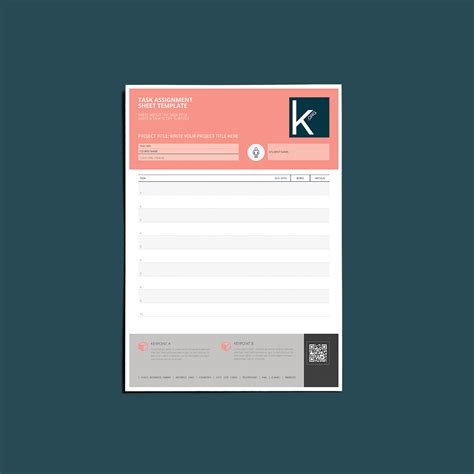Image result for Task Assignment Sheet