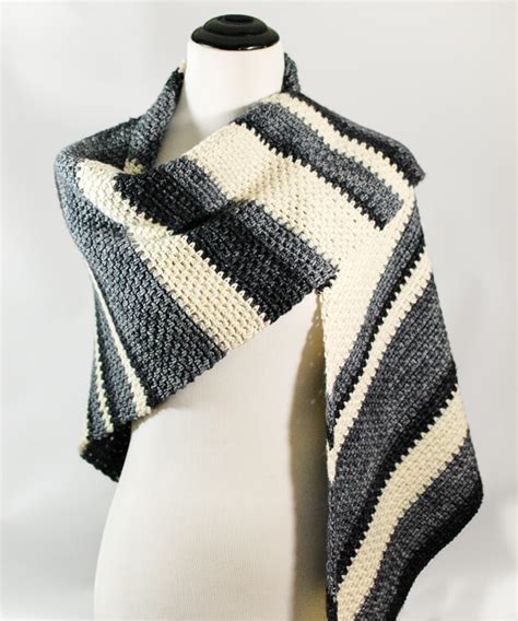 Image result for Crochet Ombre Rectangular Shawl Pattern