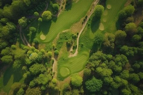 Image result for Top View of Golf Course