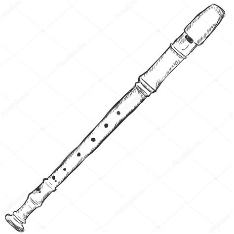 Image result for Recorder Drawing