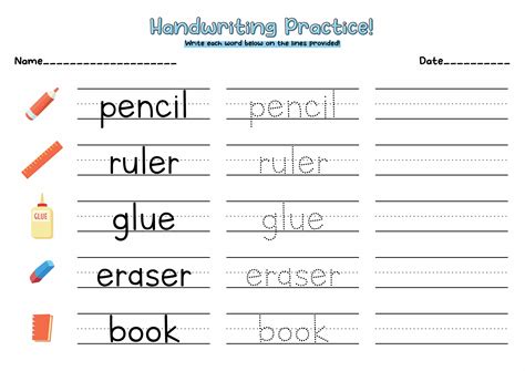 Image result for Free ABC Writing Practice Worksheet